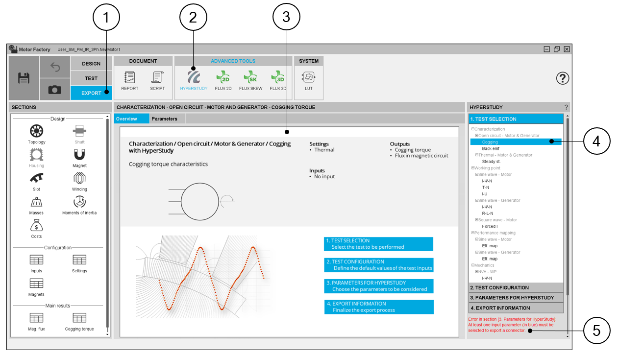 Connector for HyperStudy