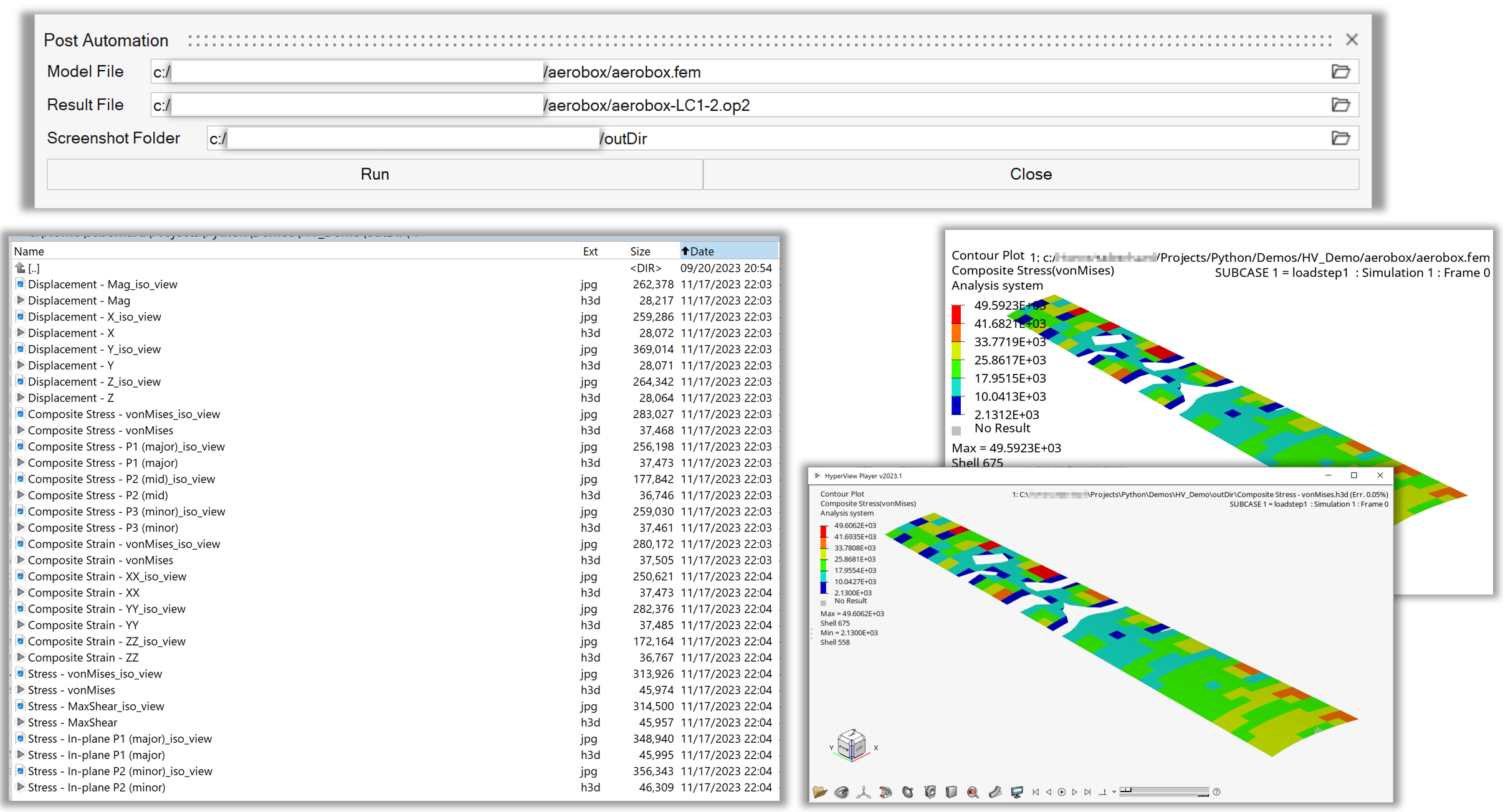 Results — HyperMesh Python API 2026.0 documentation