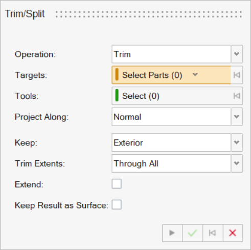 Trim/Split