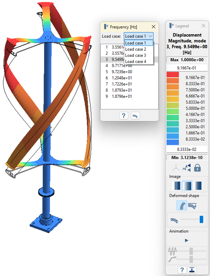 SS-T: 4026 Modal Prestressed Linked to Multi-loadcase Analysis